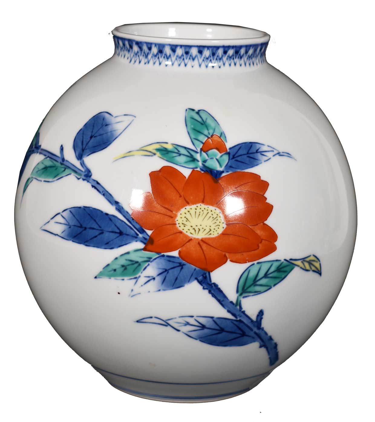 Nabeshima flower vase – Miyabi Antiques