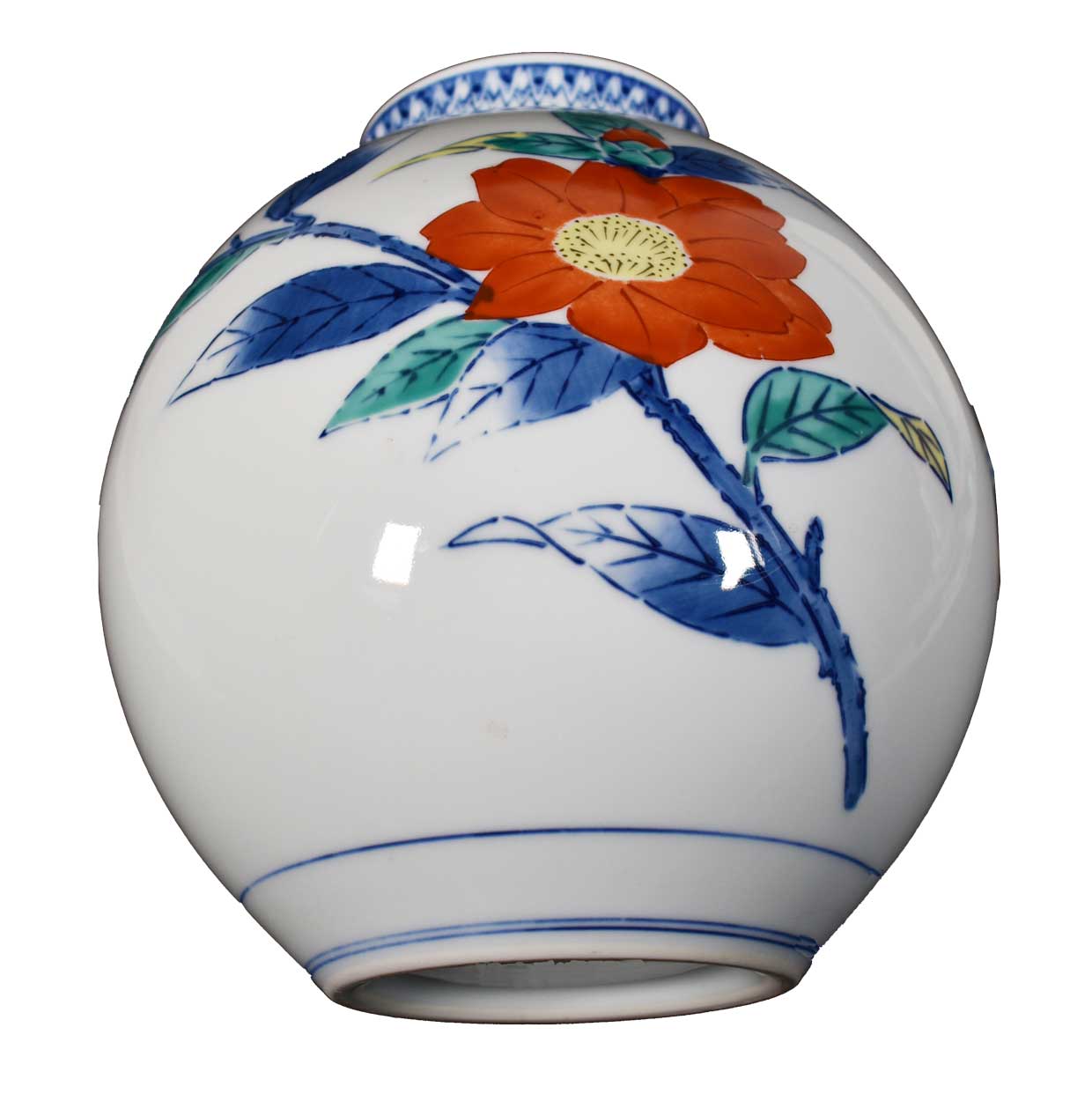 Nabeshima flower vase – Miyabi Antiques
